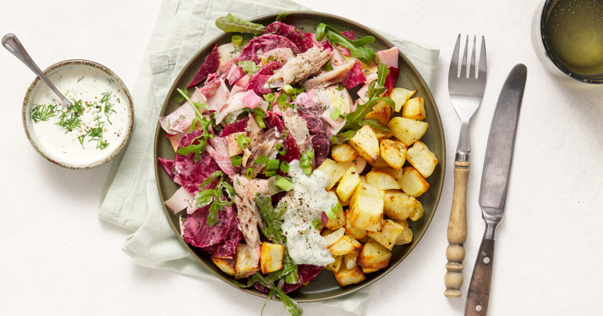 Makreel met bietjes | Recepten uit onze maaltijdboxen | Crisp Weekbox