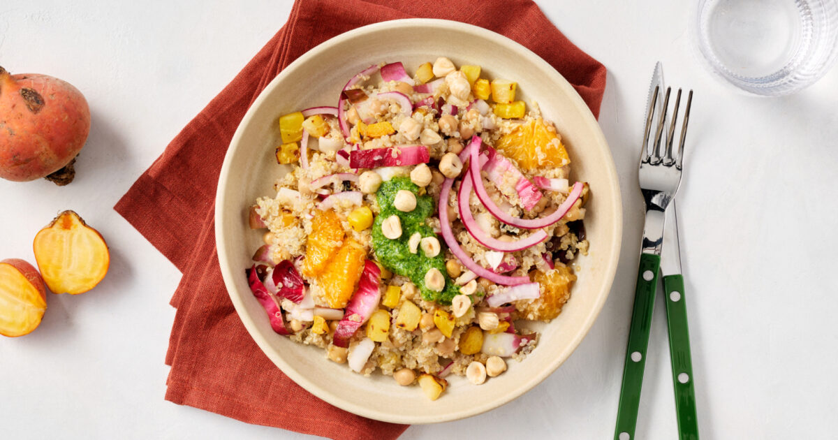 Maaltijdsalade van Hollandse quinoa | Recepten uit onze maaltijdboxen ...