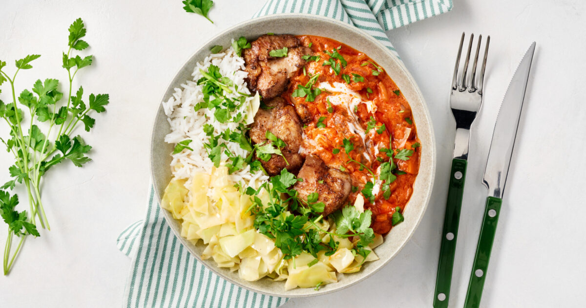 Butter chicken met basmatirijst | Recepten uit onze maaltijdboxen ...