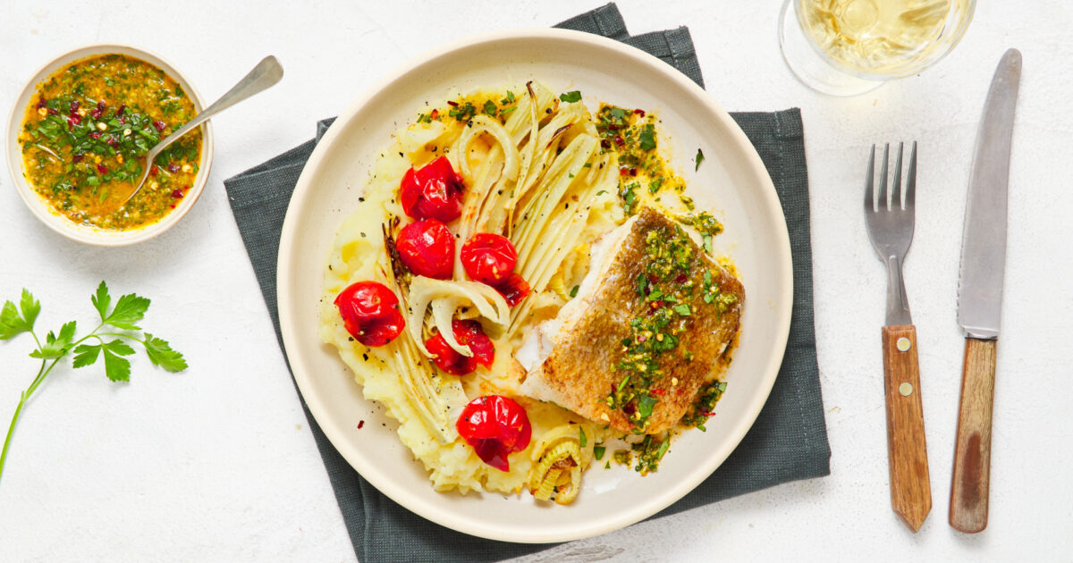 Kabeljauwfilet met Noord-Afrikaanse chermoula | Recepten uit onze ...