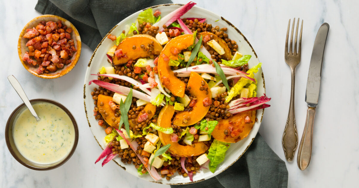 Maaltijdsalade met spekjes | Recepten uit onze maaltijdboxen | Crisp ...