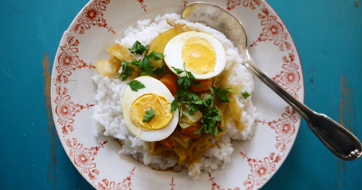 Recepten - linzen - curry - rijst | Crisp Weekbox