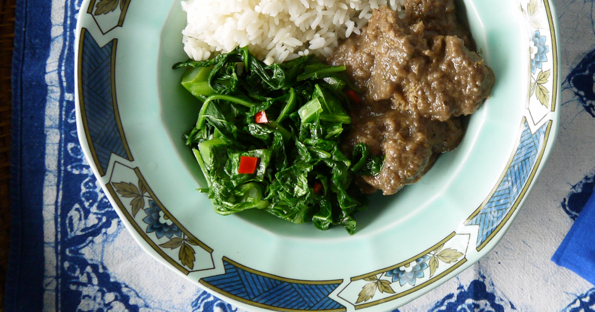 Recepten - rendang - kant en klaar - amsoi | Crisp Weekbox