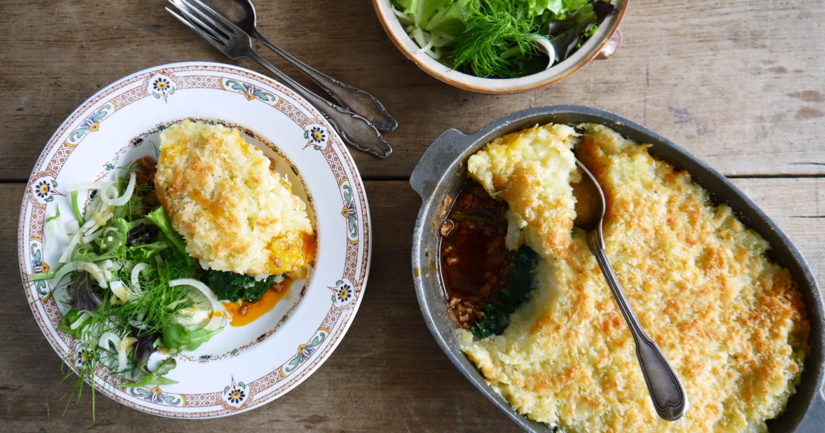 Recepten - gehakt - snijbiet - meiraap | Crisp Weekbox